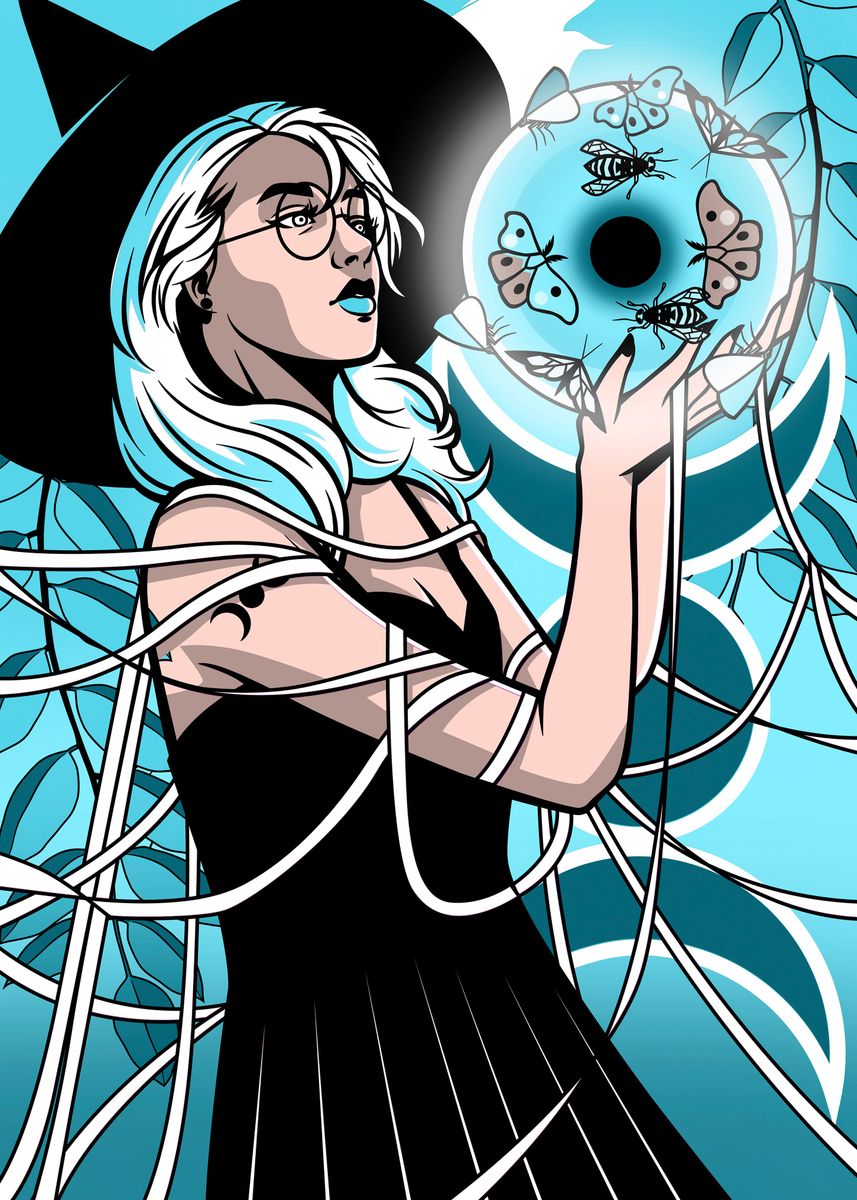 'Magic ball' Poster, picture, metal print, paint by Dark Zeka | Displate