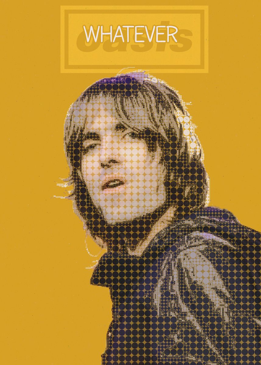 'Whatever ' Poster, picture, metal print, paint by The Poster | Displate