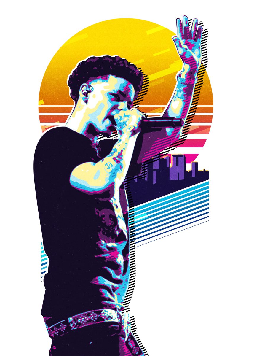 'Lil Mosey ' Poster, picture, metal print, paint by San Illustrator ...