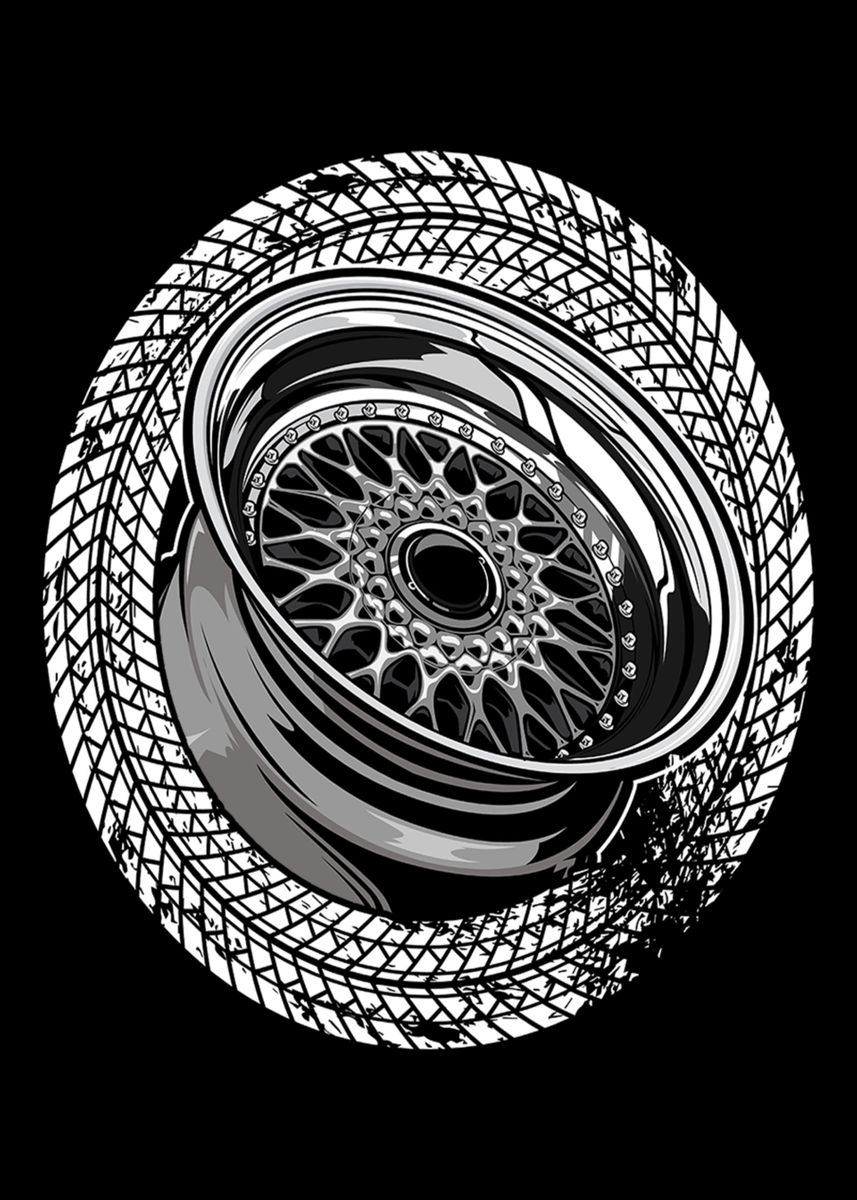 'Drifting gift' Poster by Stefanie Herrmann | Displate