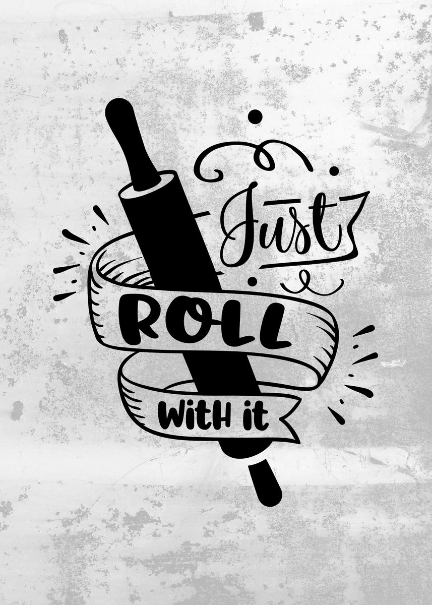 'Kitchen Funny Wall Decor' Poster by Decoratier Qwerdenker | Displate