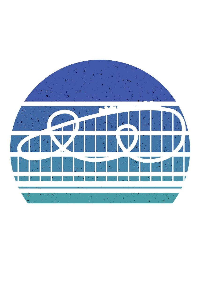 'roller coaster brother' Poster, picture, metal print, paint by Andreas ...