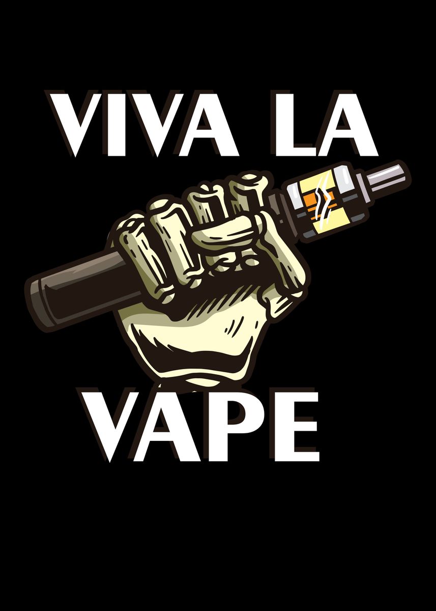 'Cool Vape Electronic' Poster, picture, metal print, paint by ...