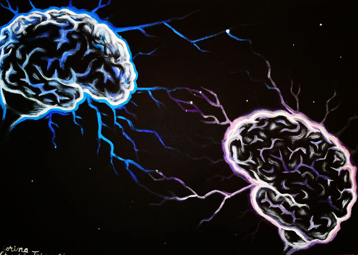 'Telepathy' Poster by | Displate