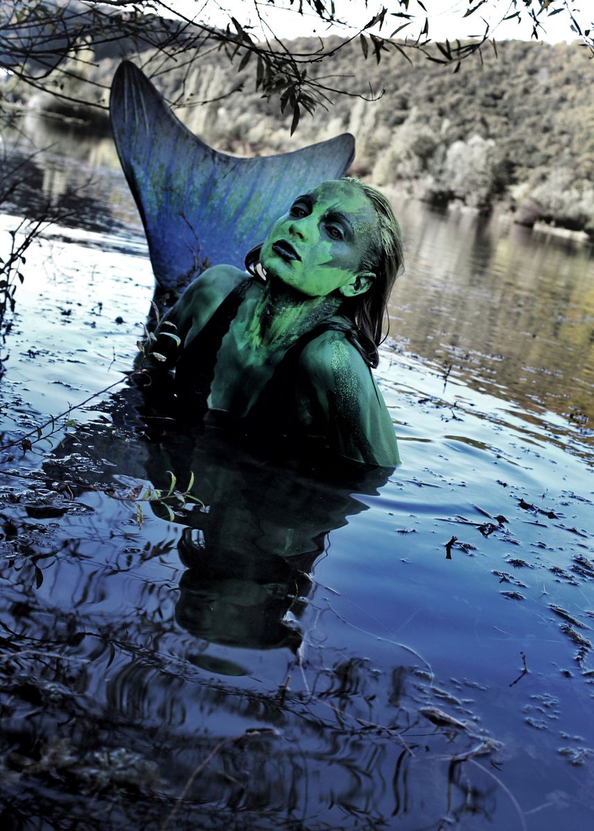 'Siren of the Lake ' Poster by Marco Schmidbauer | Displate