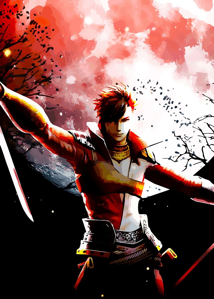 'Sengoku Basara' Poster, picture, metal print, paint by Rou Rex | Displate