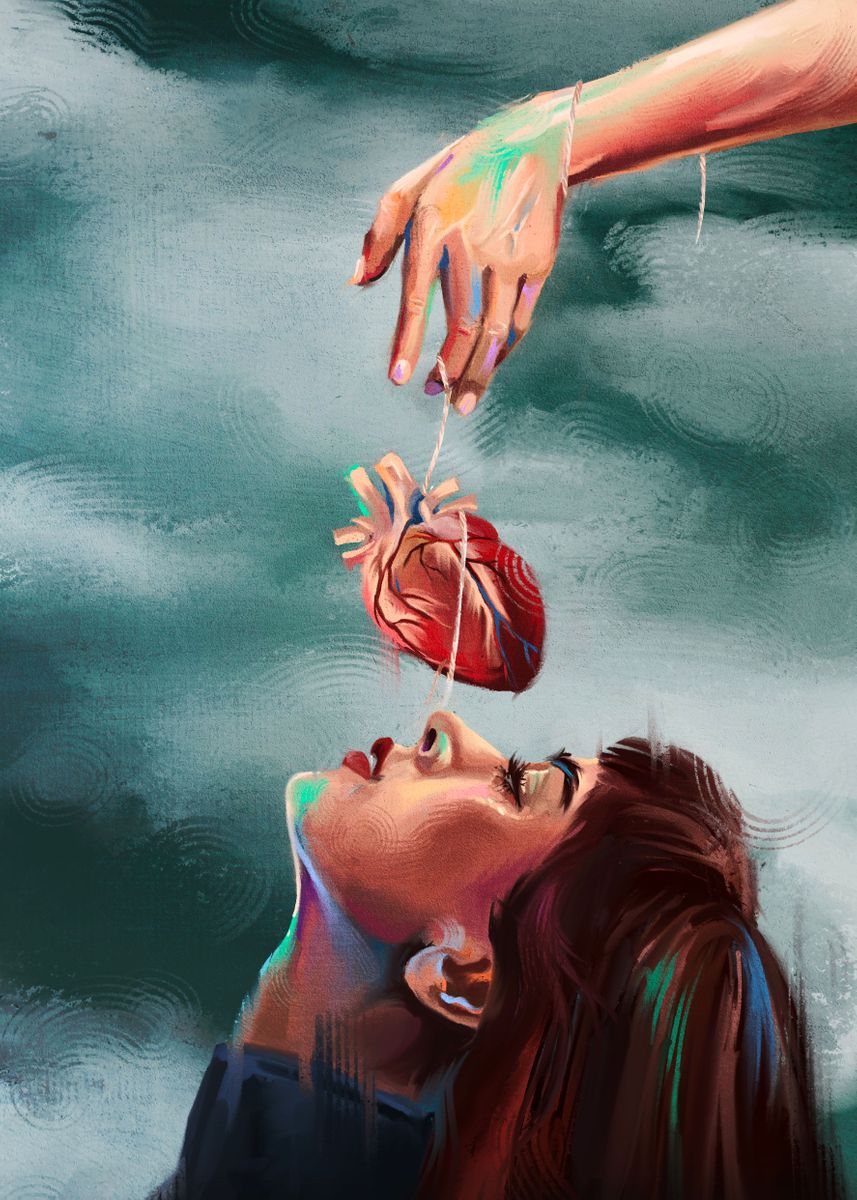 'Jealousy' Poster, picture, metal print, paint by Svetlana Aleynikova ...