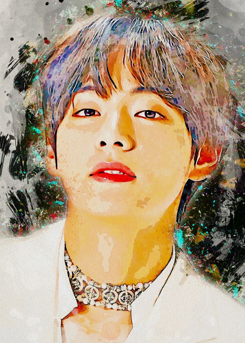 'BTS Kim Taehyung' Poster, picture, metal print, paint by Oregame ...