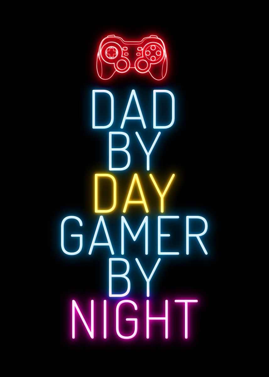 'Gamer' Poster by Alia James | Displate