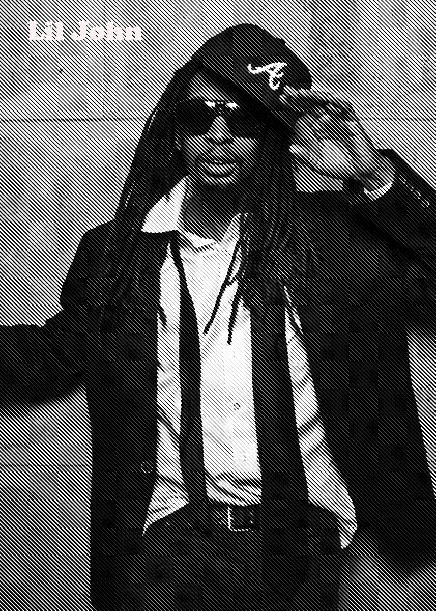 'Lil John Rapper' Poster by chynna getty | Displate