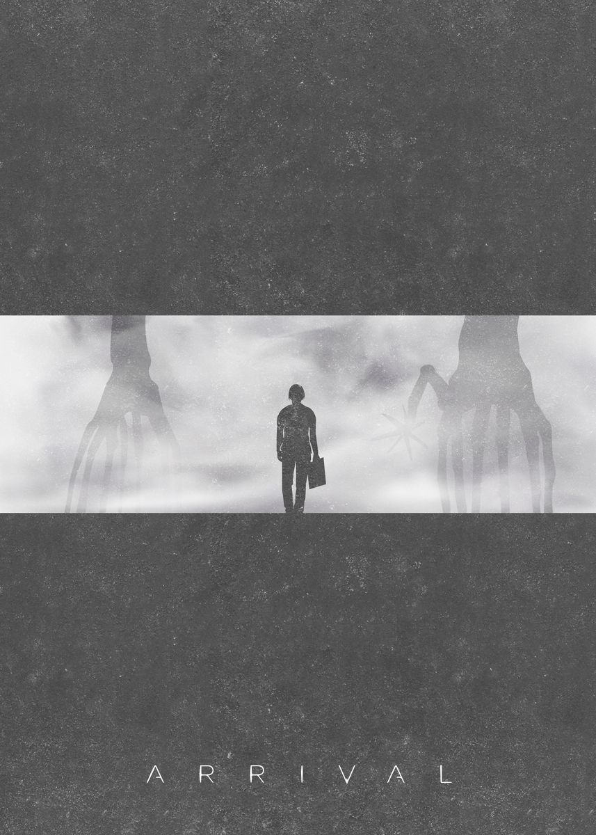 'Arrival' Poster, picture, metal print, paint by Kurizura Art | Displate