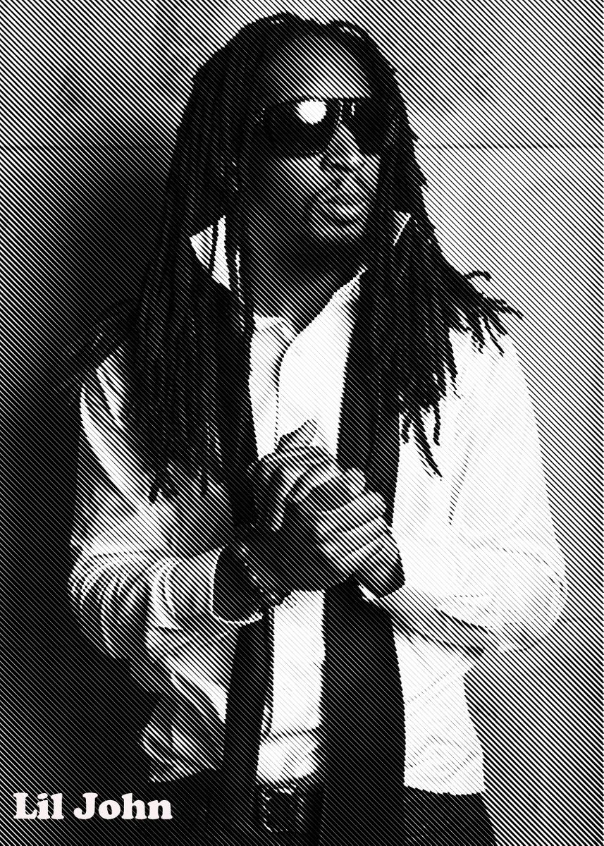 'Lil John Rapper' Poster by chynna getty | Displate