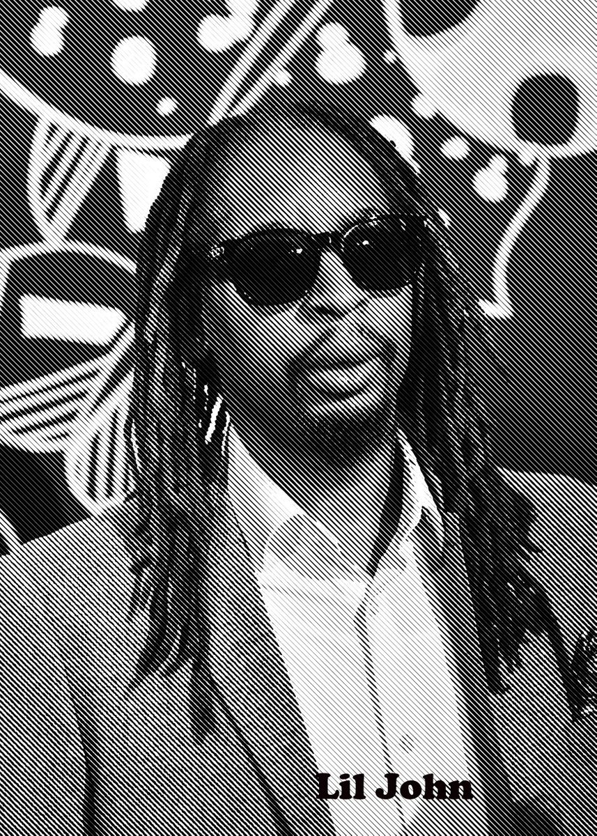 'Lil John Rapper' Poster, picture, metal print, paint by chynna getty ...