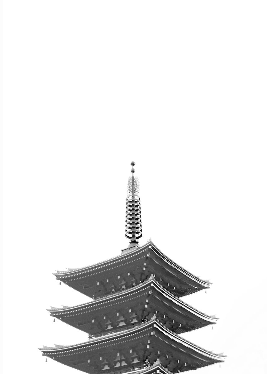 'japanese' Poster, picture, metal print, paint by RonnieArts | Displate