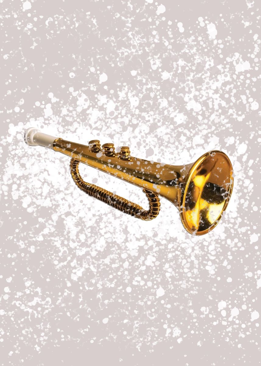 'Bugle ' Poster by Art Day Creative | Displate