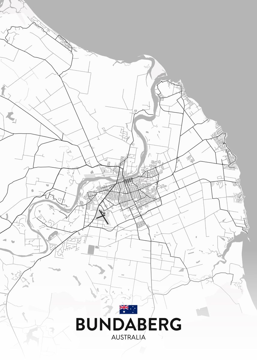 'Bundaberg AU' Poster, picture, metal print, paint by IMR Designs ...