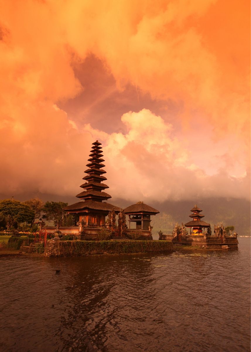 'Bali Temple' Poster by Artistic Prints | Displate
