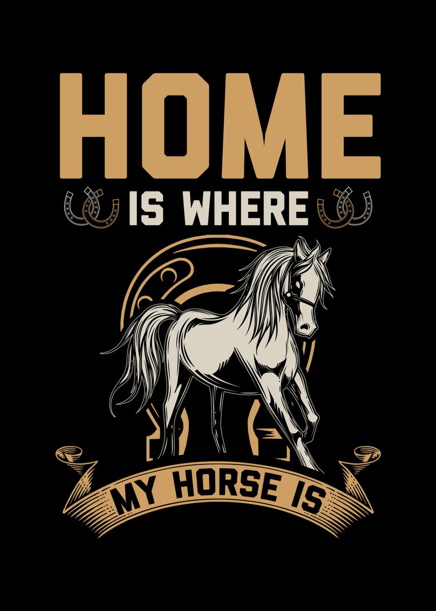 'Horse Lover Horseback' Poster by Alexander Roose | Displate