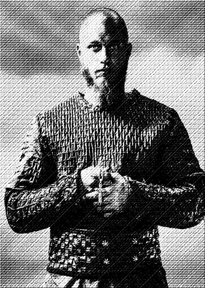 'Ragnar Lothbrok ' Poster, picture, metal print, paint by Dyn Creative ...