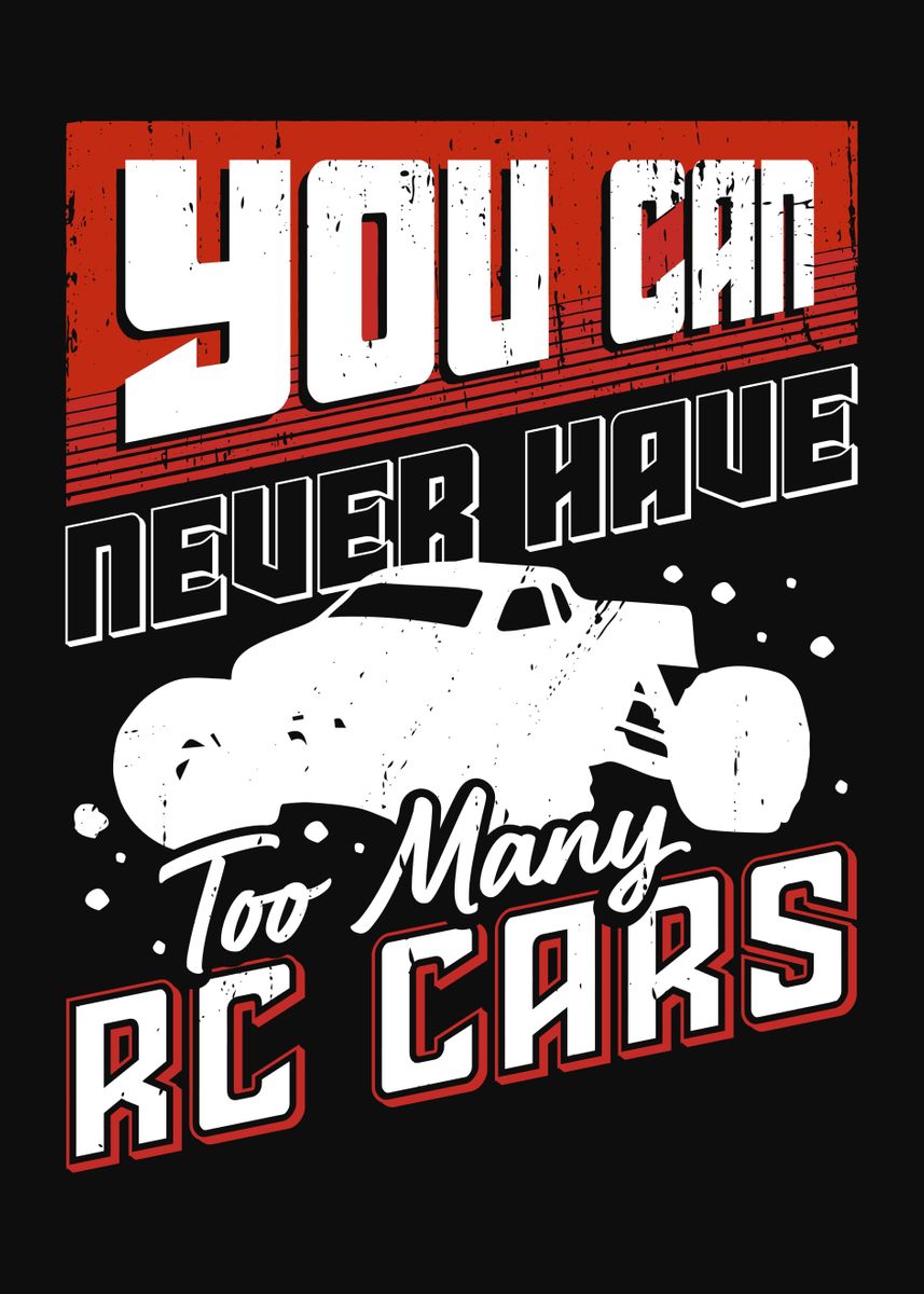 'RC Racing Car Design' Poster, picture, metal print, paint by Marcel ...