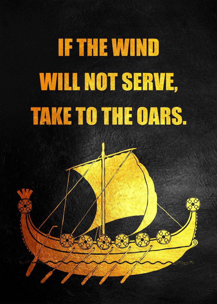 'Latin Proverb' Poster, picture, metal print, paint by ABConcepts ...