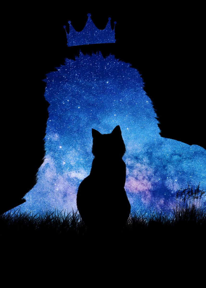 'amazing cat art prints' Poster, picture, metal print, paint by iwak ...