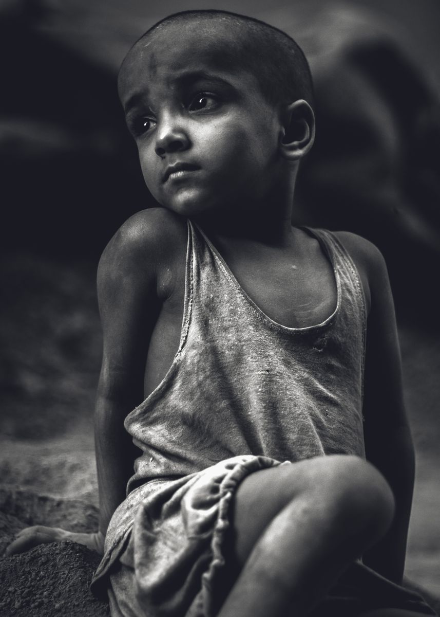 'Portrait of Poverty ' Poster, picture, metal print, paint by Sam Brady ...