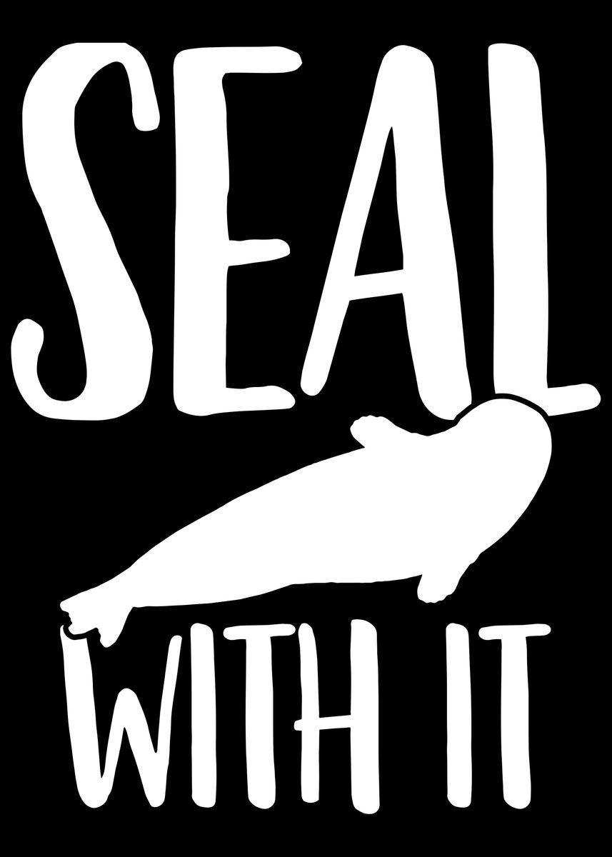 'Seals' Poster by BLVCKPLATE | Displate