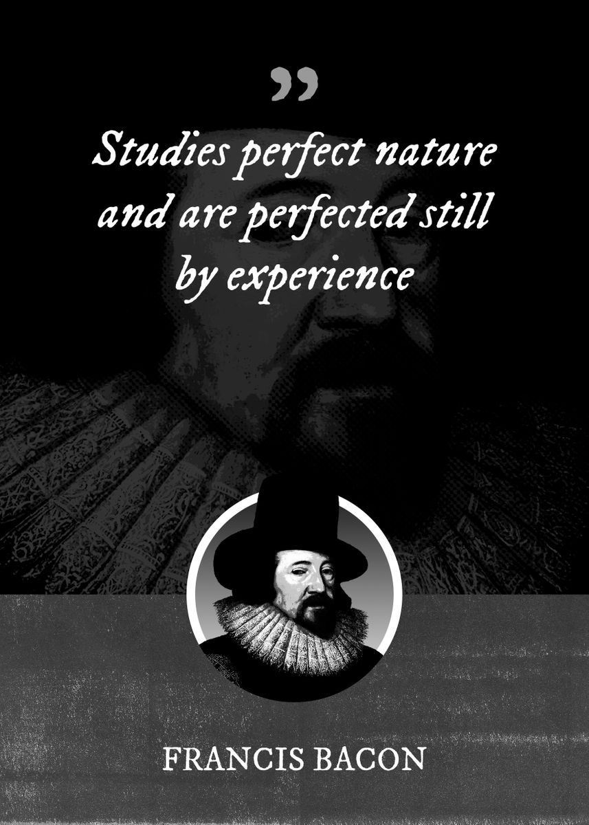 'Studies perfect nature and' Poster, picture, metal print, paint by ...