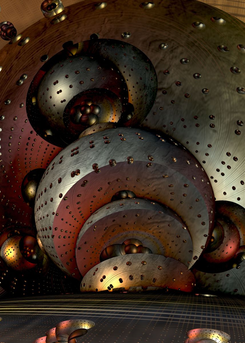 'Krell Reactor' Poster, picture, metal print, paint by Geo Netique ...