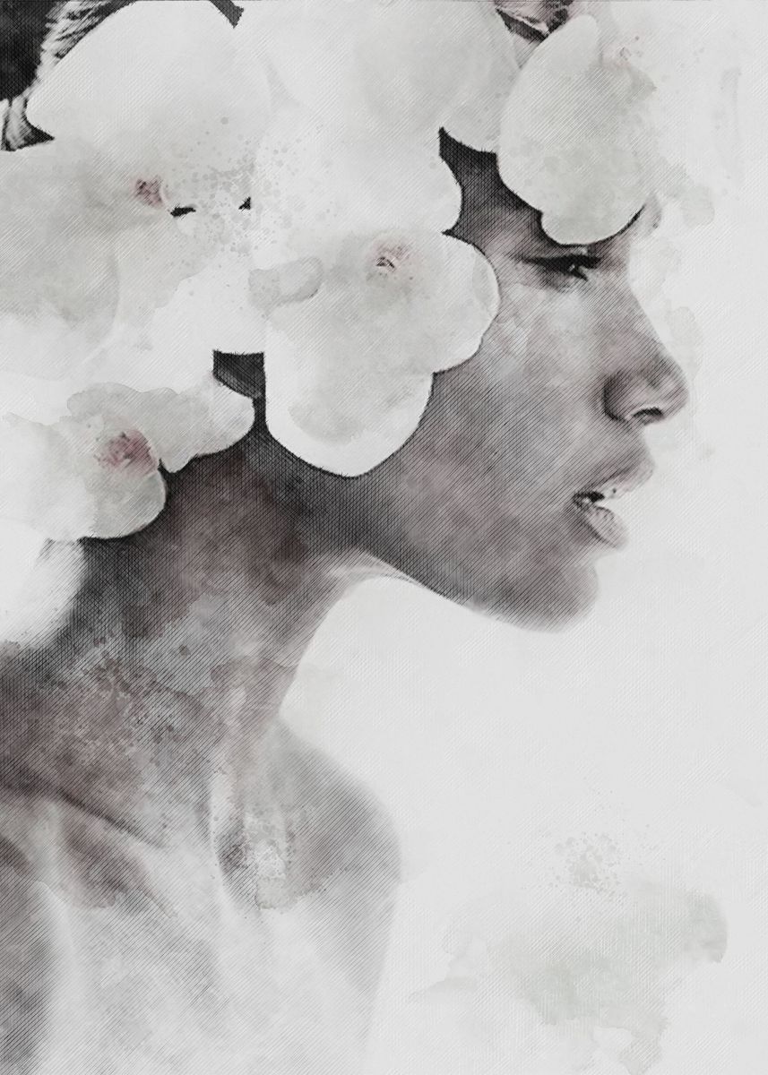 'Purity' Poster, picture, metal print, paint by Underdott | Displate