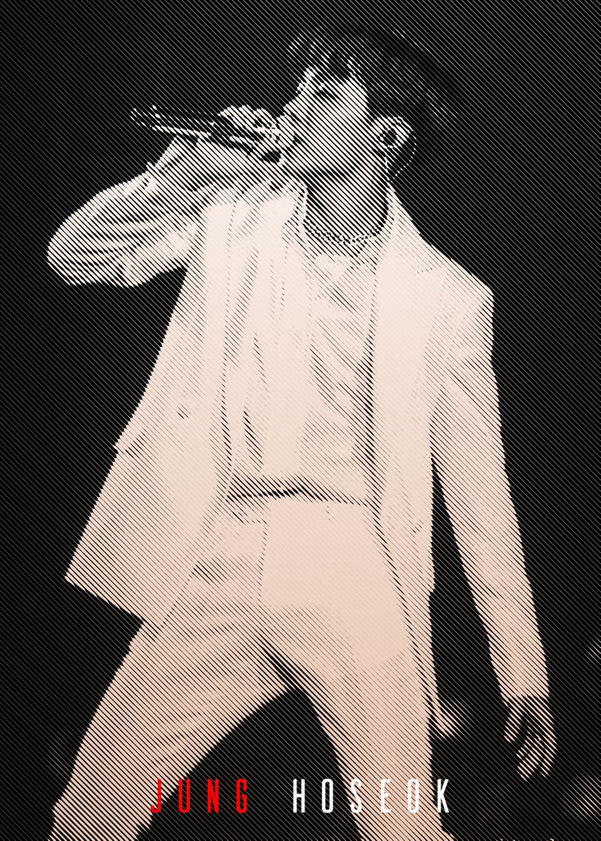 'JHOPE BTS' Poster by Scott Kelly | Displate