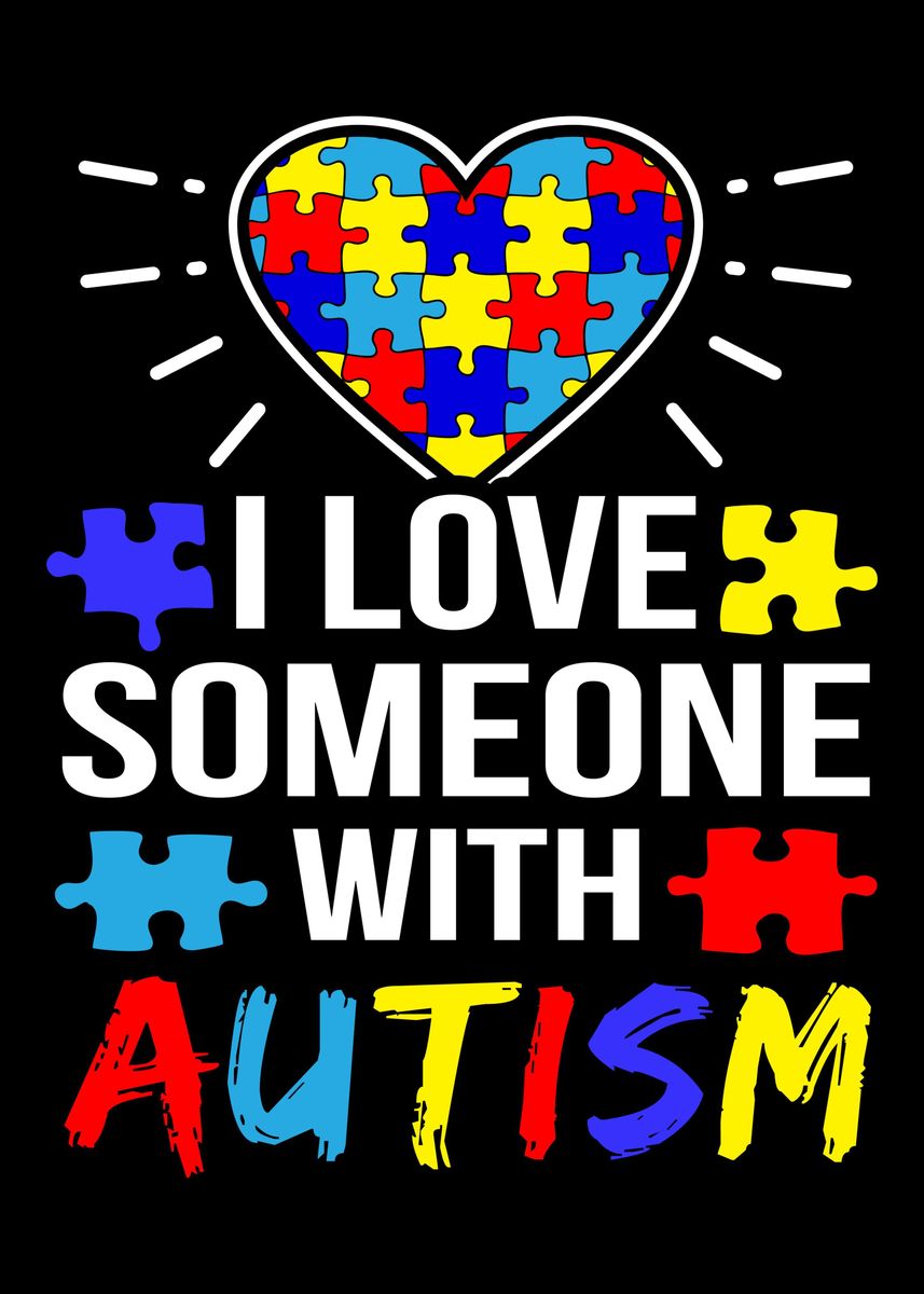 'Autism Awareness Gift' Poster by Hexor | Displate