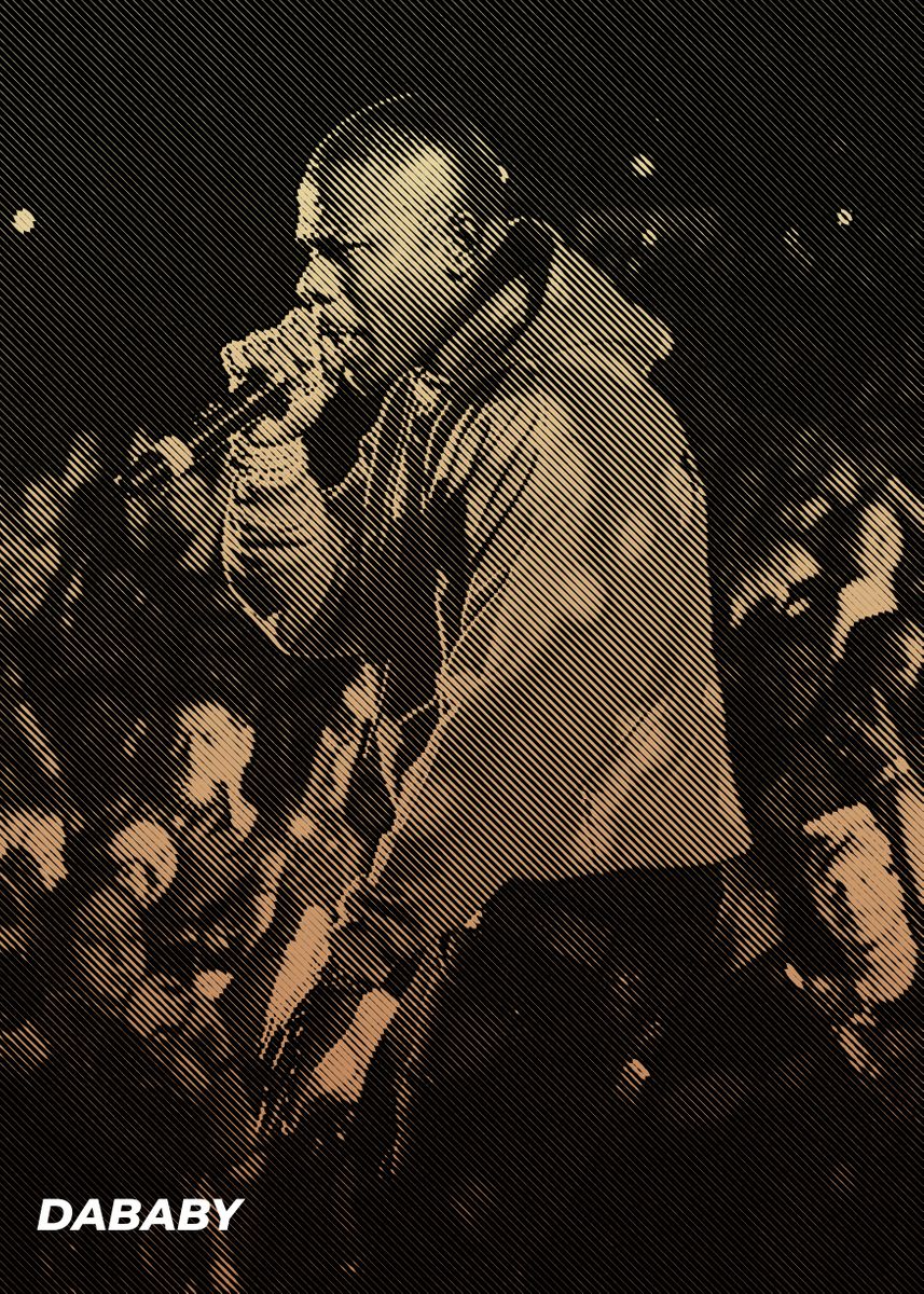 'RAPPER DABABY ' Poster by Poster worldwide | Displate