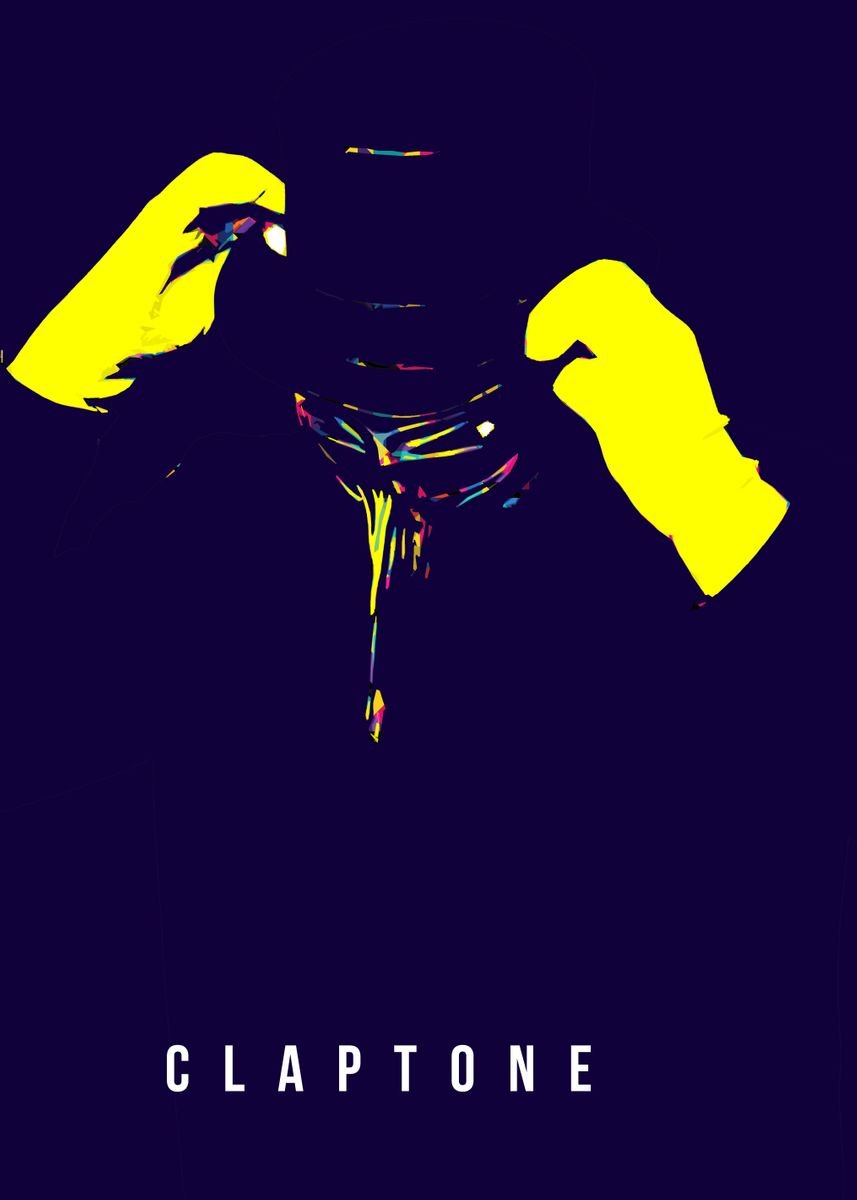 'Claptone' Poster by Bestselling Music Posters | Displate