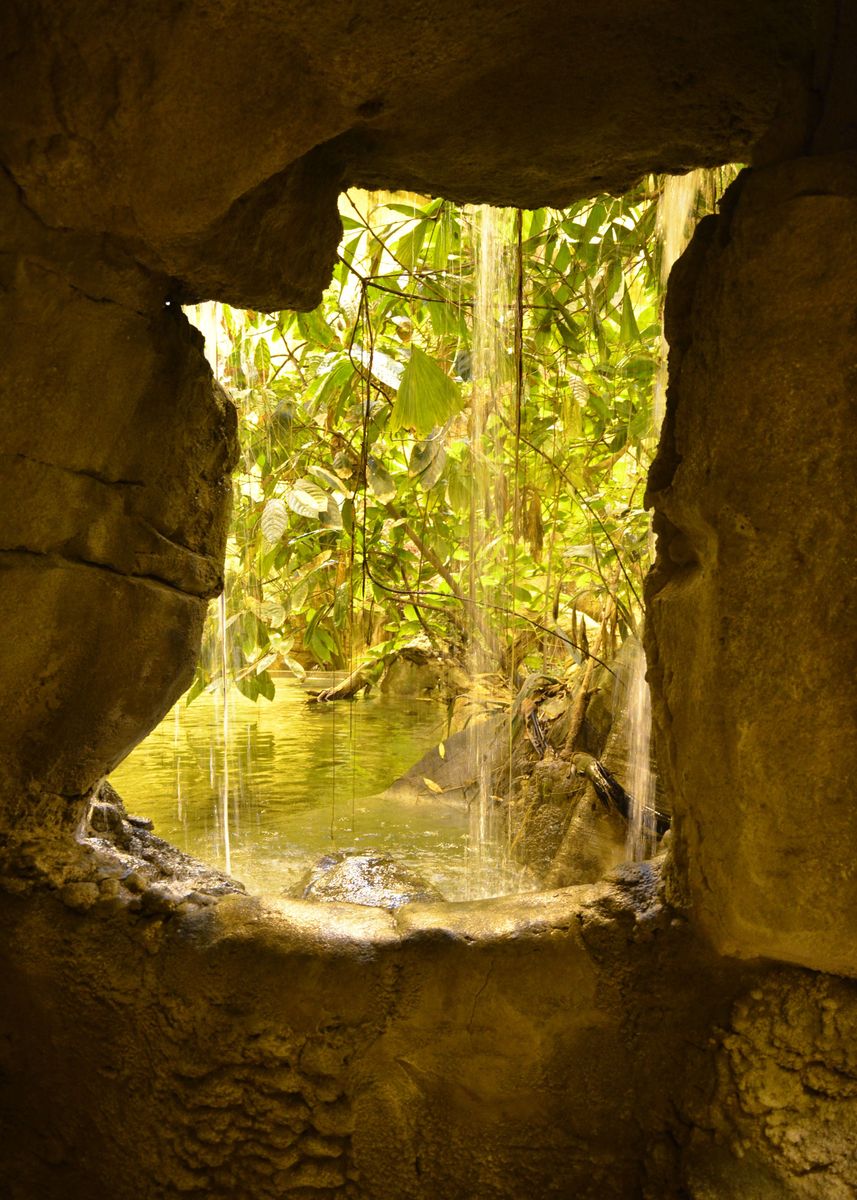 'Outside the cave' Poster, picture, metal print, paint by ORIGINALABD ...