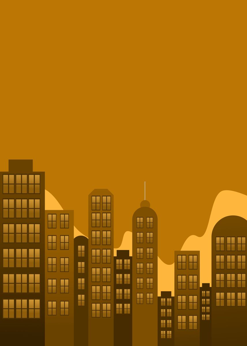 'Building poster' Poster, picture, metal print, paint by Idea ...