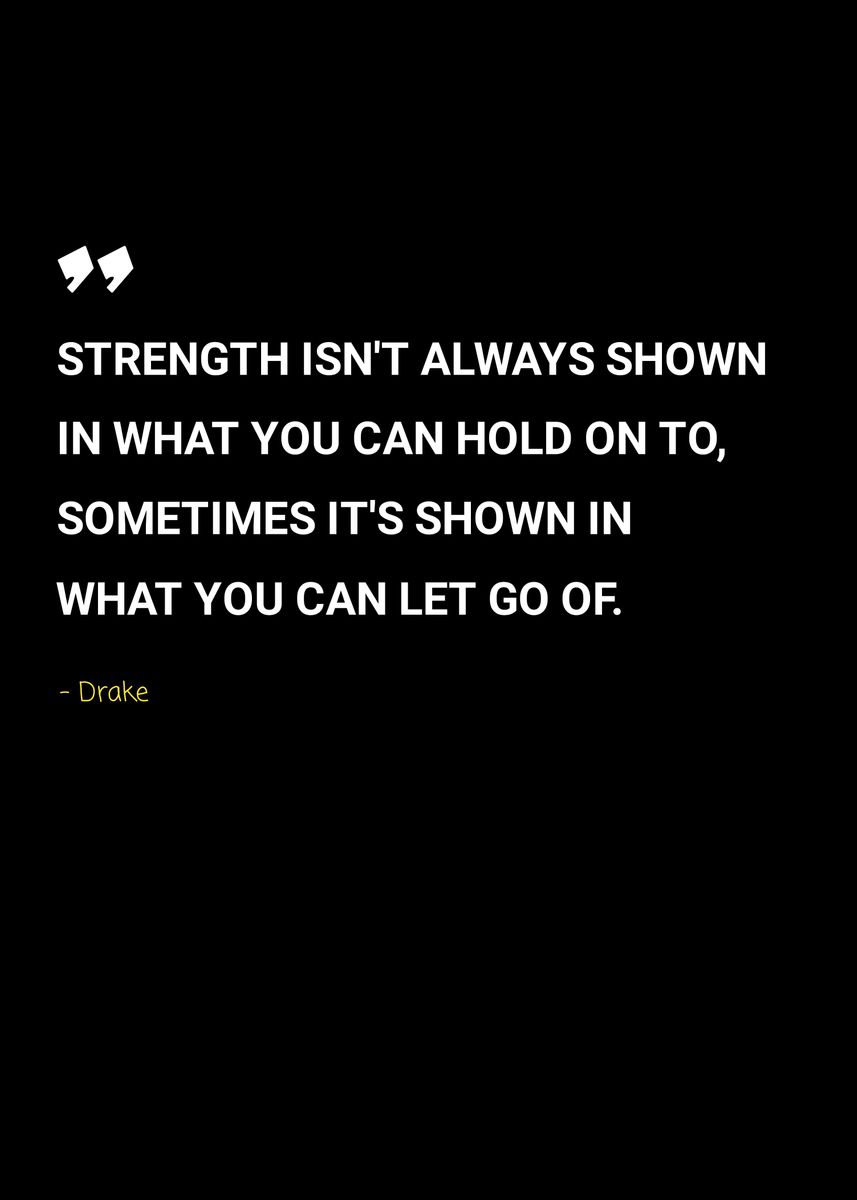 'quote drake' Poster by DNSM | Displate