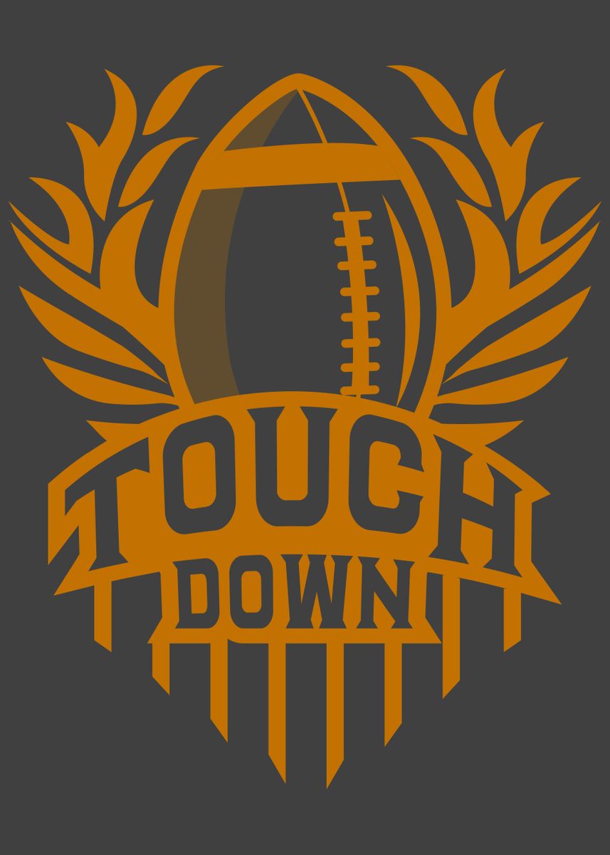 'Touchdown' Poster, picture, metal print, paint by BeMi | Displate