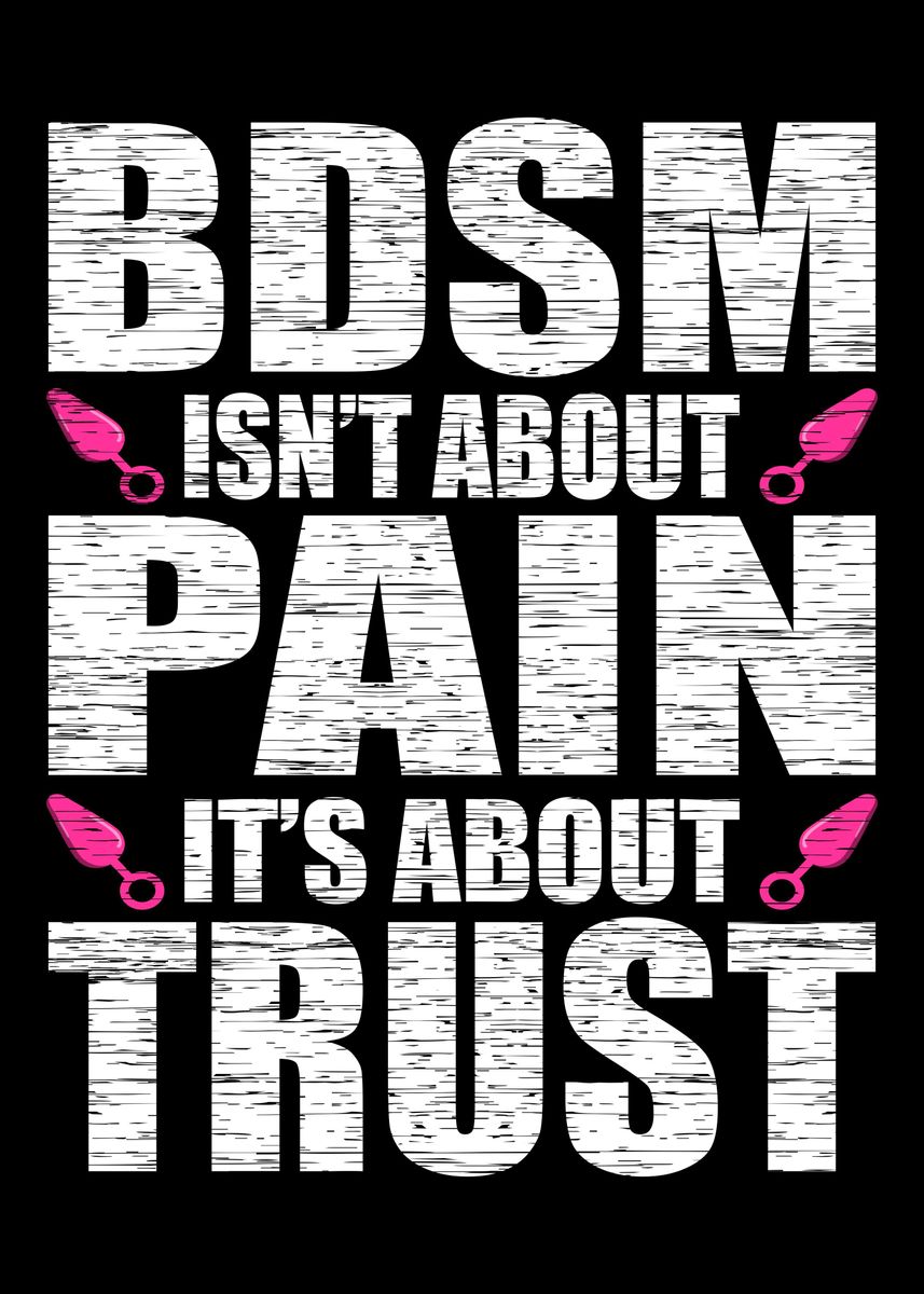 'BDSM' Poster, picture, metal print, paint by Hexor | Displate