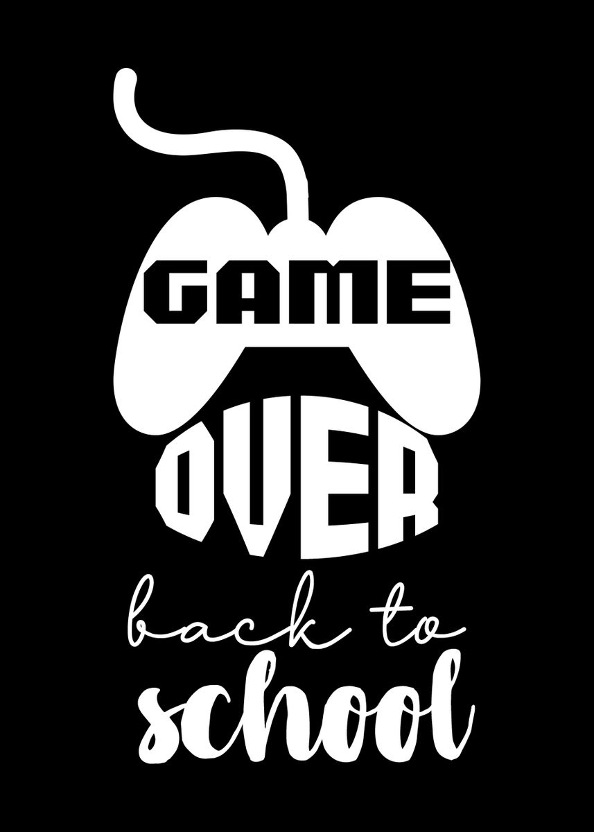 'Back to School Homeschool' Poster by SCHNUandME | Displate