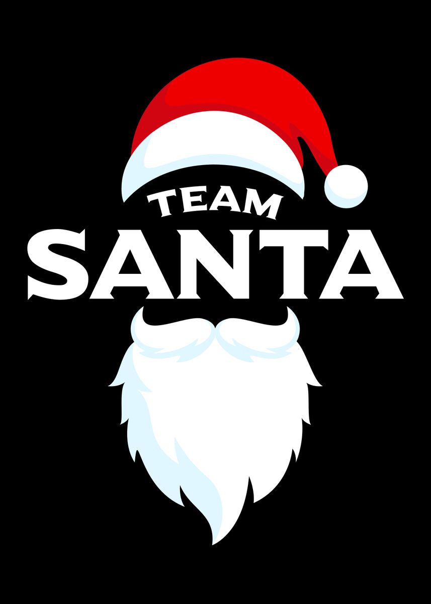 'Team Santa' Poster by platenum | Displate