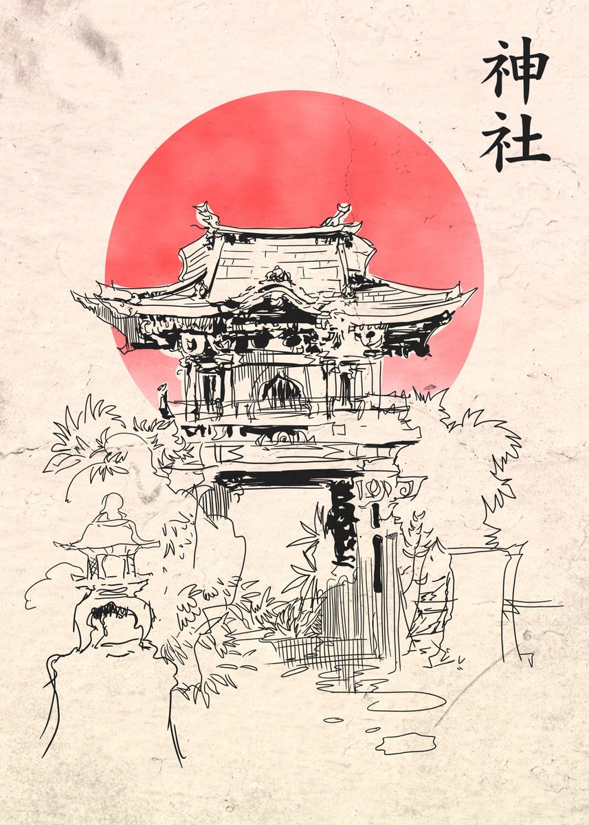 'Template Jinja' Poster, picture, metal print, paint by SCARRT | Displate