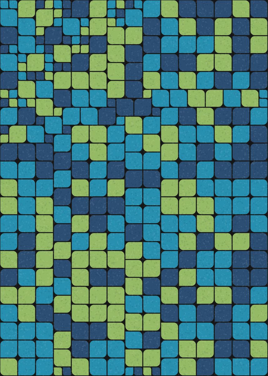 'Geometric Pattern' Poster by Iurii Vlasenko | Displate