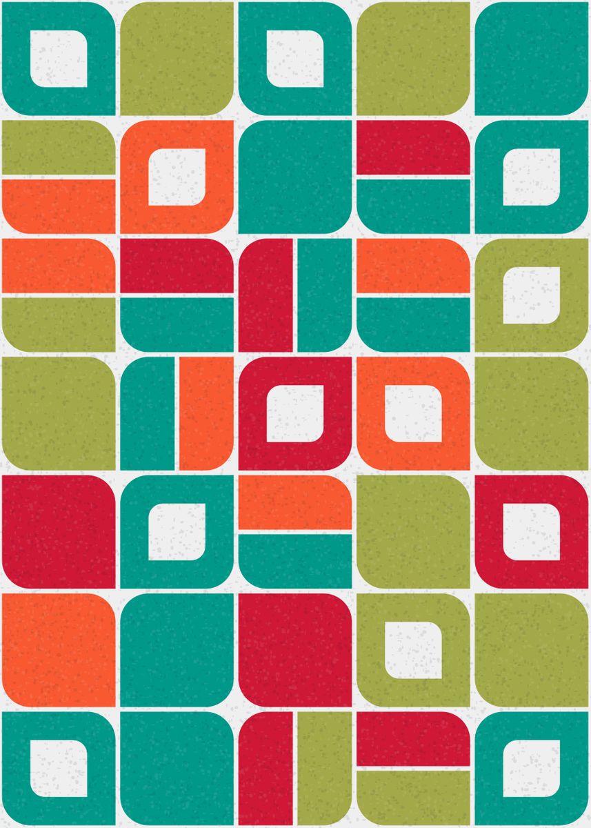 'Geometric Pattern' Poster by Iurii Vlasenko | Displate