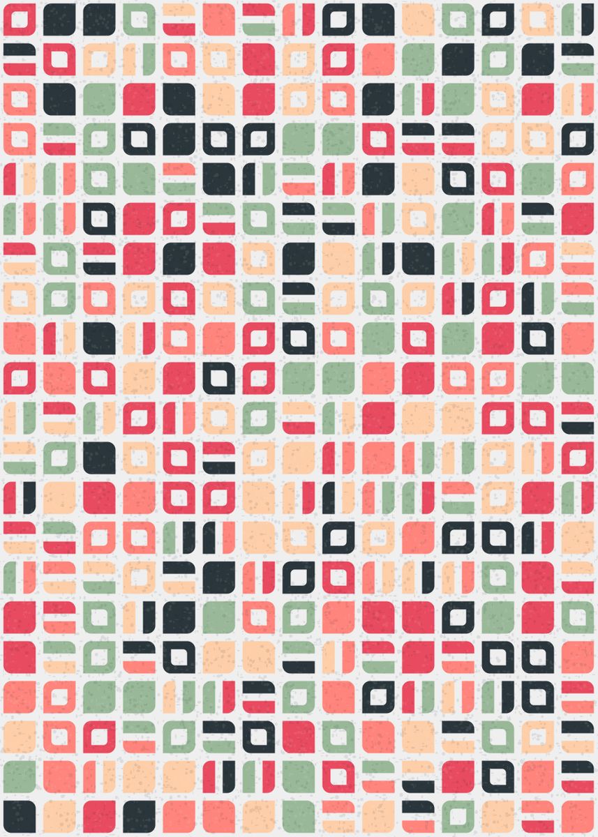 'Geometric Pattern' Poster by Iurii Vlasenko | Displate