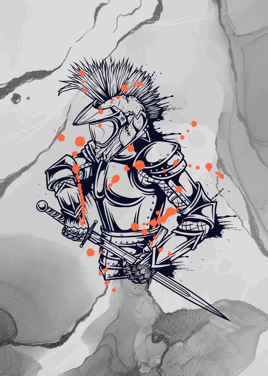 'Knight Rider' Poster, picture, metal print, paint by AndrejZT | Displate