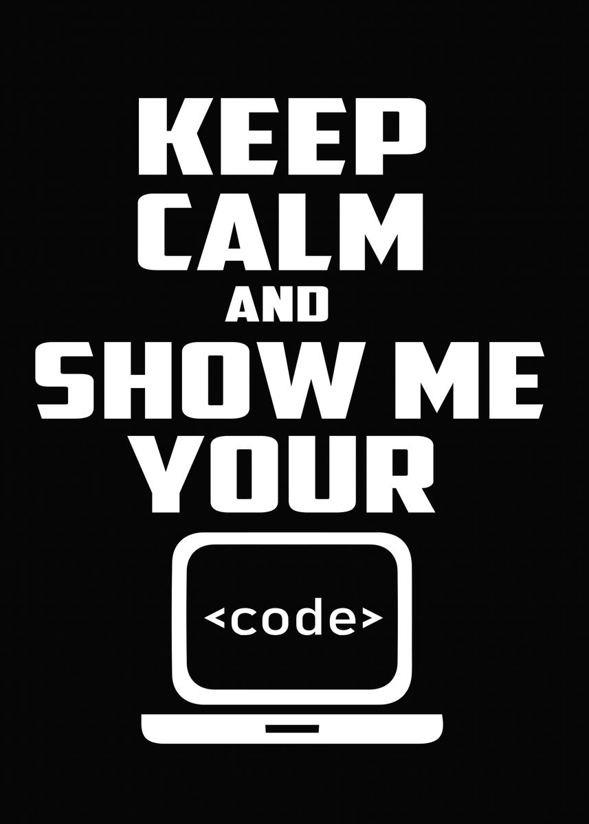 'Programmer ' Poster, picture, metal print, paint by Metal Posters ...