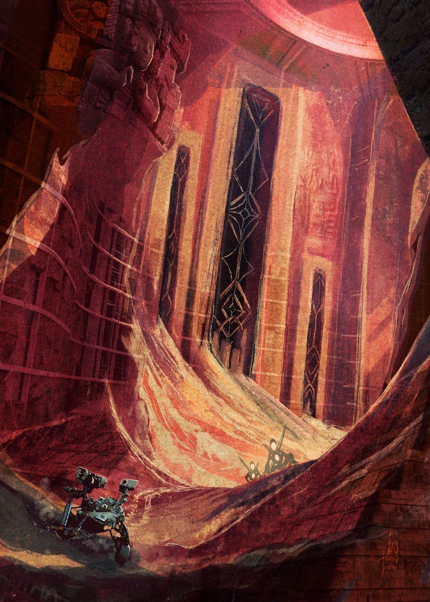 'Nothing but rocks' Poster by Luis Peres | Displate