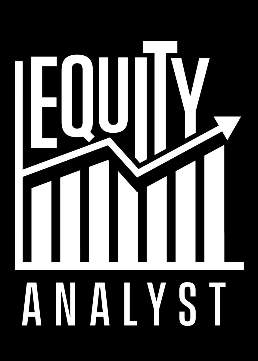 'Equity Analyst' Poster, picture, metal print, paint by dr3designs ...